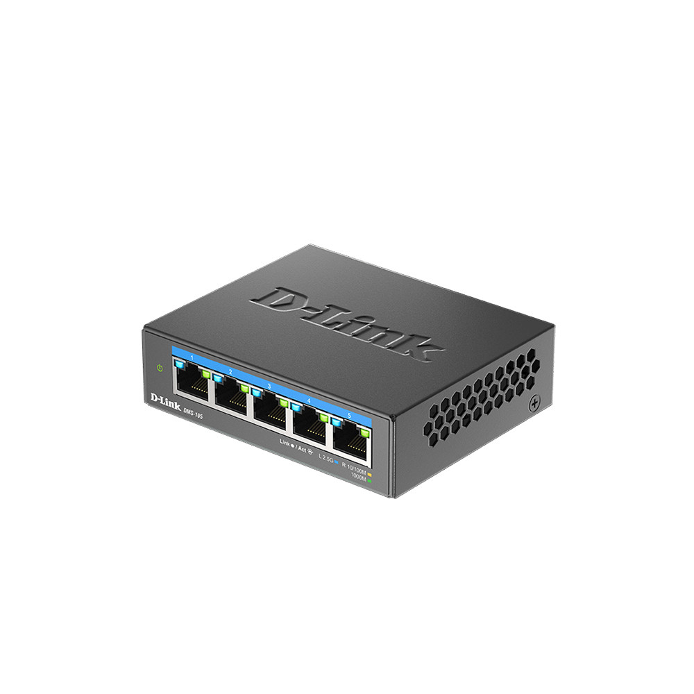 D-LINK DMS-105 5-Port 25G Multi-Gigabit Desktop Switch | Ηλεκτρονικά ...